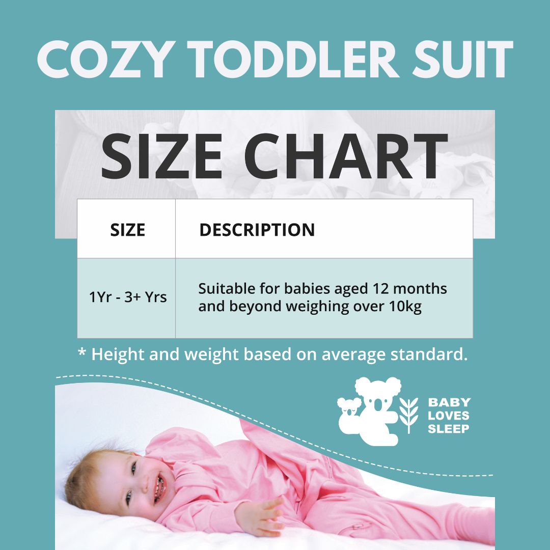 Size Guide | Baby Loves Sleep - BABY LOVES SLEEP